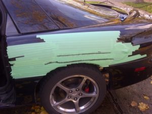 Deep Car Scratch Repair